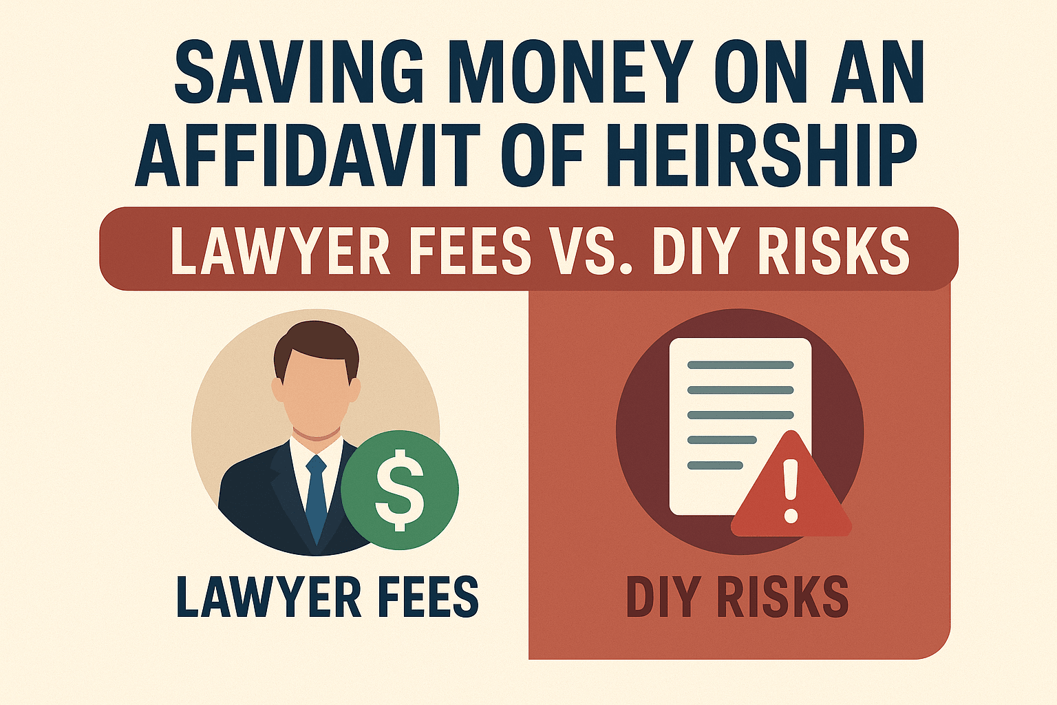 Saving Money on an Affidavit of Heirship: Lawyer Fees vs. DIY Risks - LSP Data